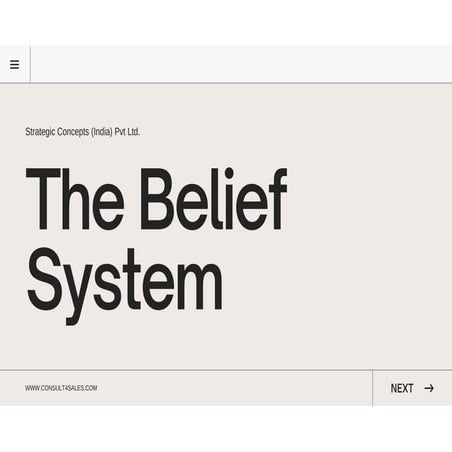 The Belief System | PDF