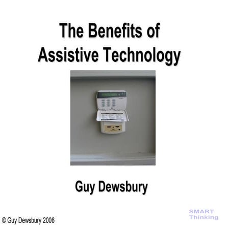 The benefits of assistive technology | PDF