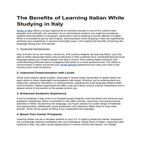 The Benefits of Learning Italian While Studying in Italy.pdf