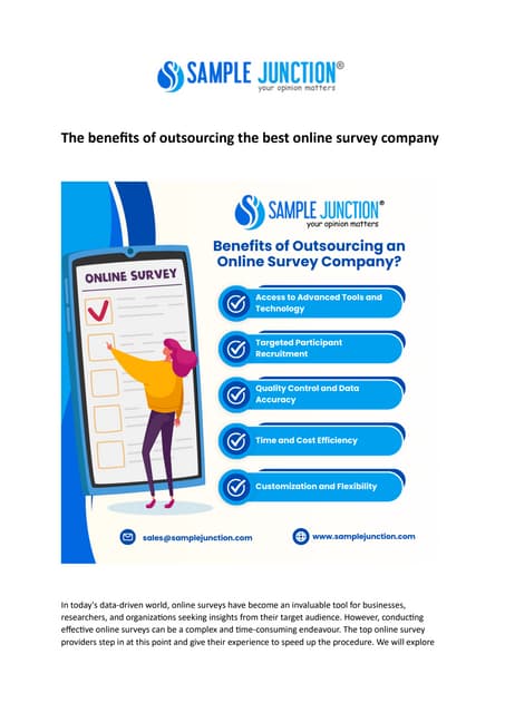 The Evolution of CAWI Surveys How Sample Junction Leads the Way | PDF