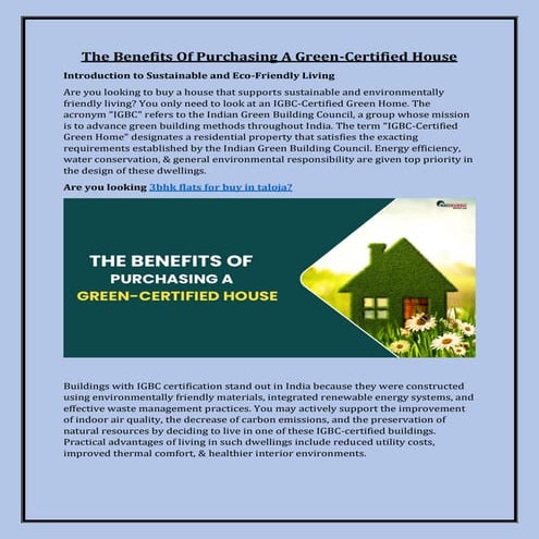The Benefits Of Purchasing A Green-Certified House.pdf