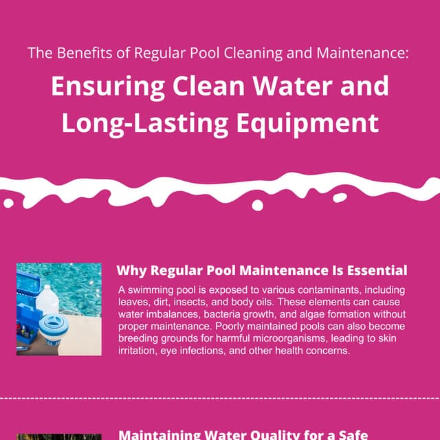 The Important Aspects of Swimming Pool Maintenance | PPTX