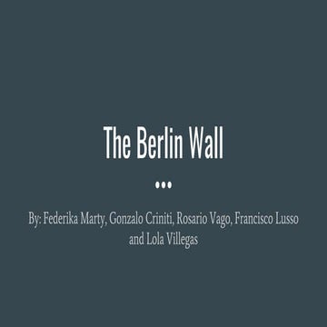 The Berlin Wall 2017 | PDF