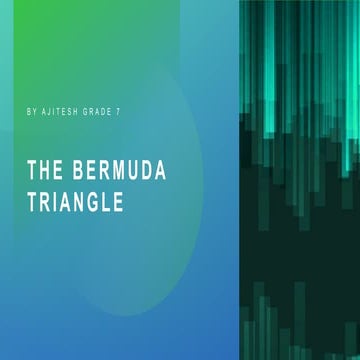 The bermuda triangle | PPT