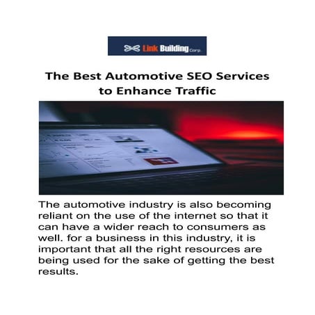 Proven automotive SEO Services helps to boost sales