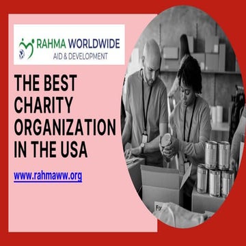 The Best Charity Organization in the USA | PPTX