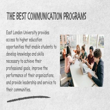 The Best Communication Programs 893728974 | PDF