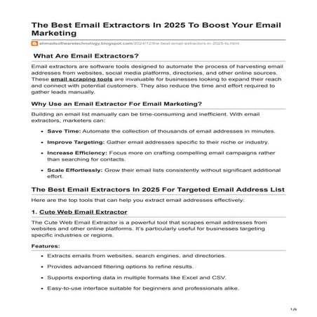 The Best Email Extractors In 2025 To Boost Your Email Marketing.pdf