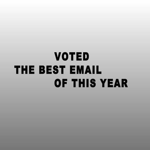 The Best Email Of The Year | PPS