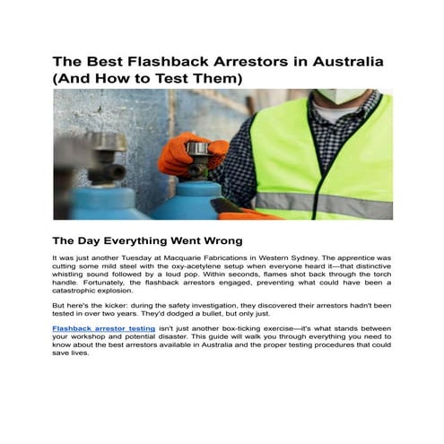 The Best Flashback Arrestors in Australia (And How to Test Them).pdf