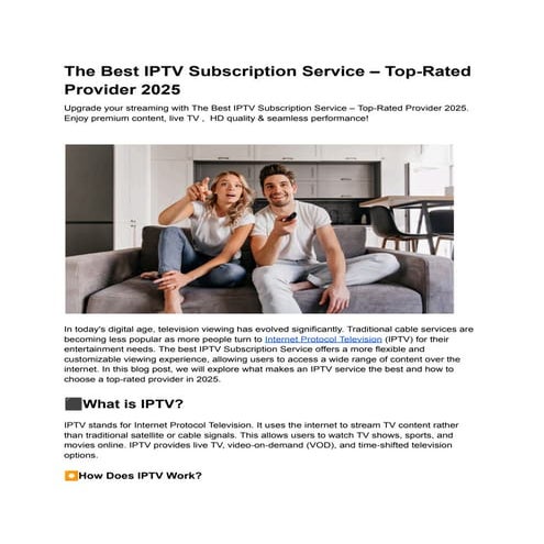 The Best IPTV Subscription Service – Top-Rated Provider 2025.pdf