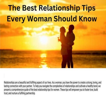 The Best Relationship Tips Every Woman Should Know (1).pptx