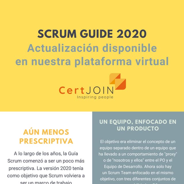 Scrum Guide 2020 | PDF