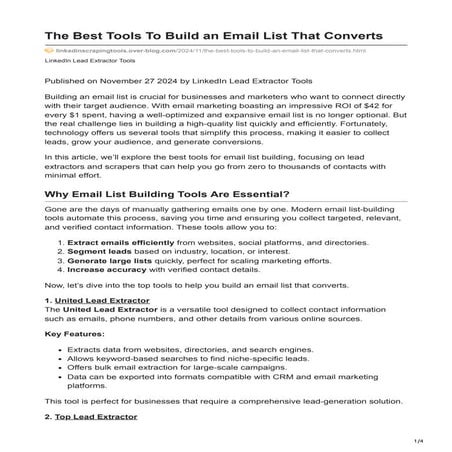 The Best Tools To Build an Email List That Converts.pdf
