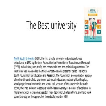 The Best university | PPT