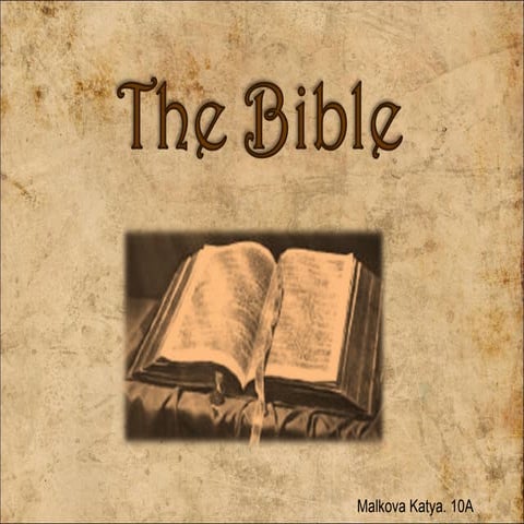 The bible | PPT | Christianity | Religion & Spirituality