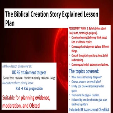 Why is there suffering in the world lesson plan - conforms to UK RE ...