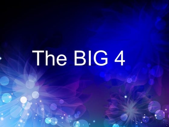 The Big 4 Presentation | PPT | Alternative Rock | Rock Music