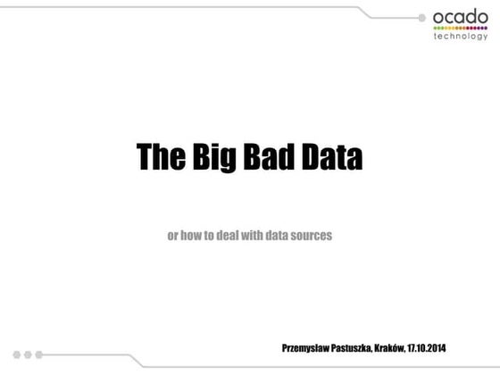 Big data trap | PPT