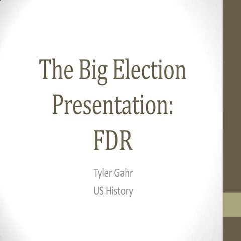 The big election | PPT