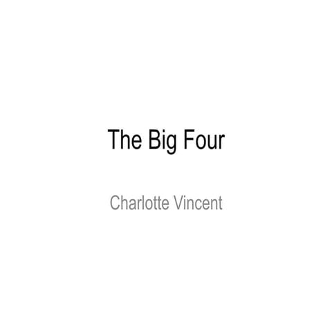 The Big Four Record Labels | PPTX