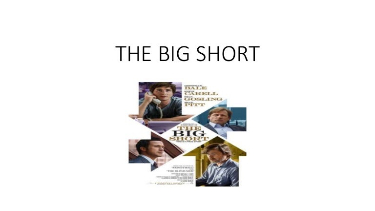 The big short summary - protectioninput