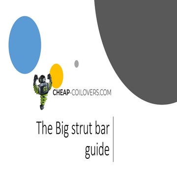 The big strut bar guide | PPT