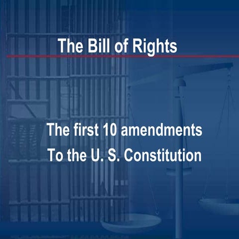 The Bill of Rights | PPT