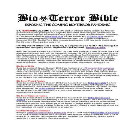 The Bio-Terror Bible- Exposing The Coming Bio-Terror Pandemic.pdf
