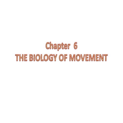 The biology of movement lesson 1 std 9 | PPT