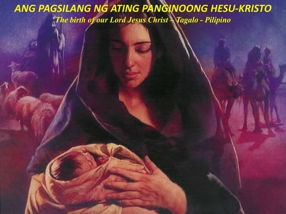 The birth of jesus tagalog | PDF