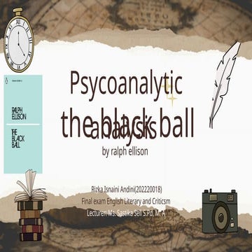 The Black Ball(Ralph Ellison) by Rizka Isnaini Andini.pptx