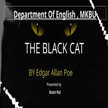 The Black Cat by Edgar Allan Poe....pptx