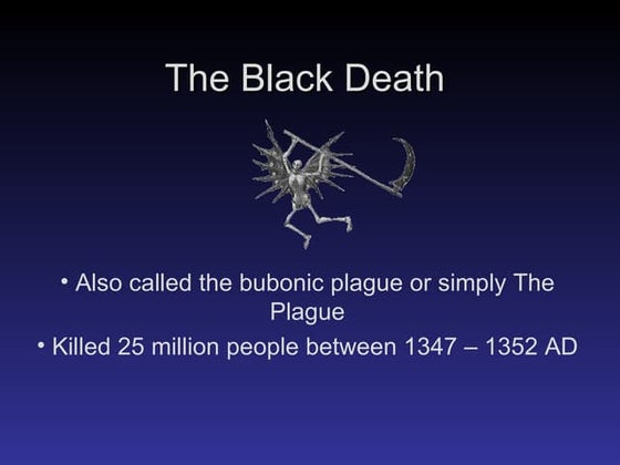 The Black Death | PPTX