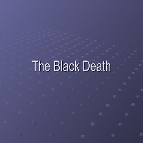 16i Pt2 The Black Death | PPT