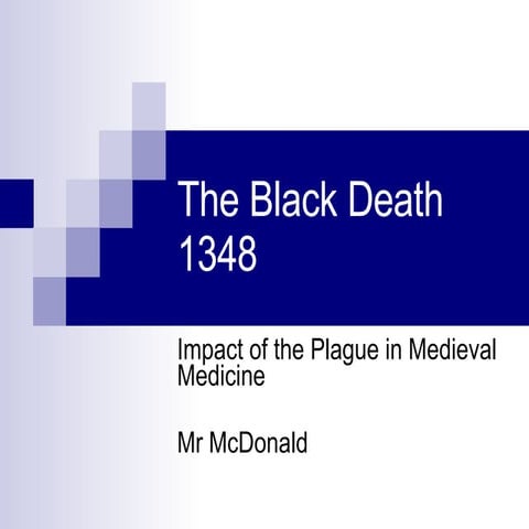 The Black Death 1348 | PPT