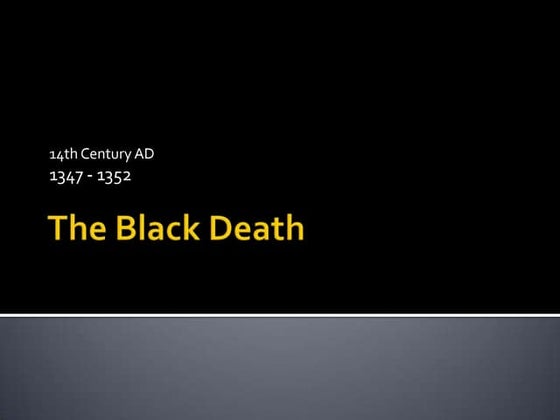 The Black Death | PDF