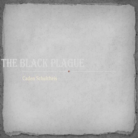 The black plague | PPT