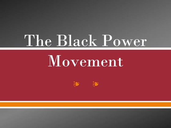 Black Power | PPT