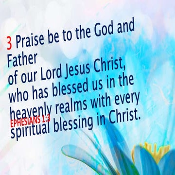 The Blessing Of GOD in Christ boyvee.pptx