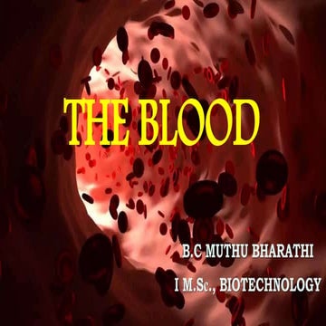 The blood | PPT