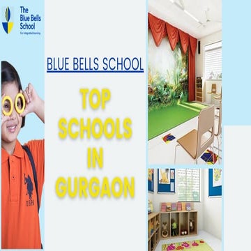 Best School in Gurgaon | Nursery Admission | The Blue Bells School | PPT