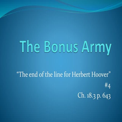 The bonus army 3 (1) (1) (2) | PPTX