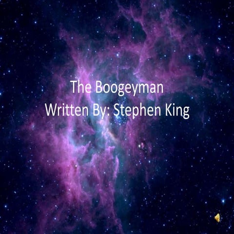The Boogeyman | PPT