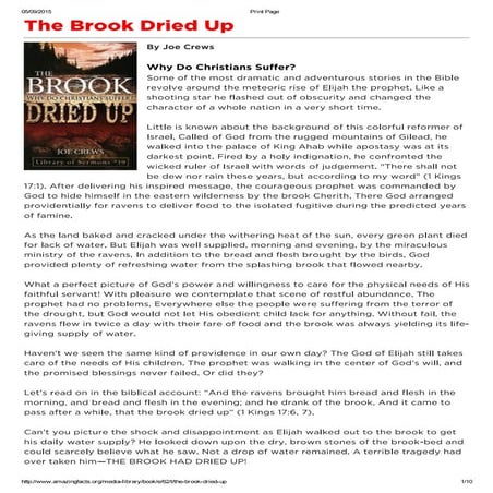 The brook dried up | PDF