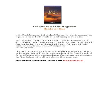 The book of the last judgement | PDF