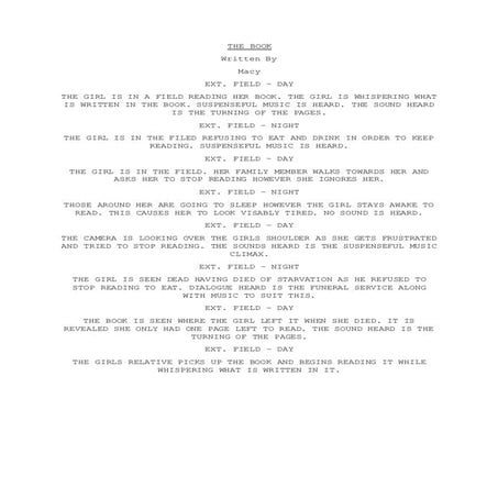 The book script 1 | DOCX