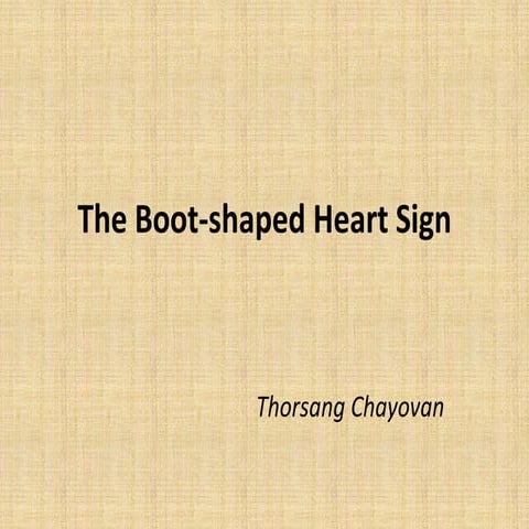The boot shaped heart sign | PPTX