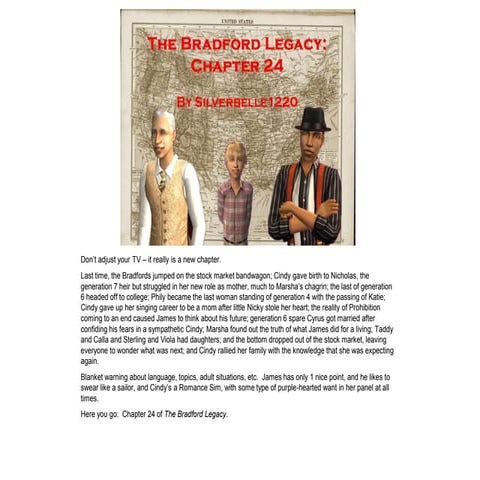 The Bradford Legacy - Chapter 24 | PDF | Celebrity Pregnancy | Pop Culture