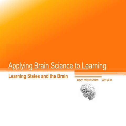 The Brains Big States of Learning | PPT